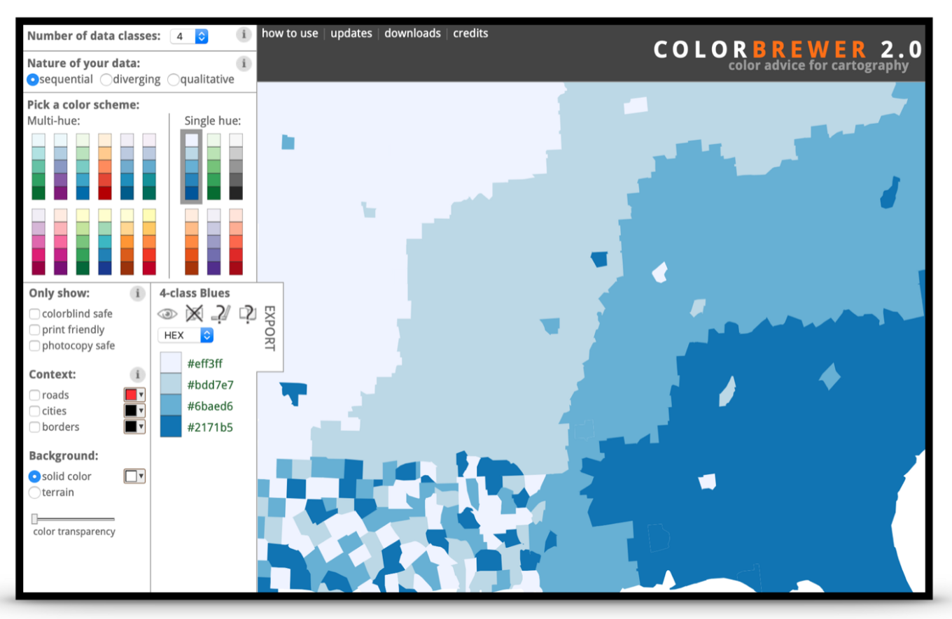 The Blues of Color Harmony