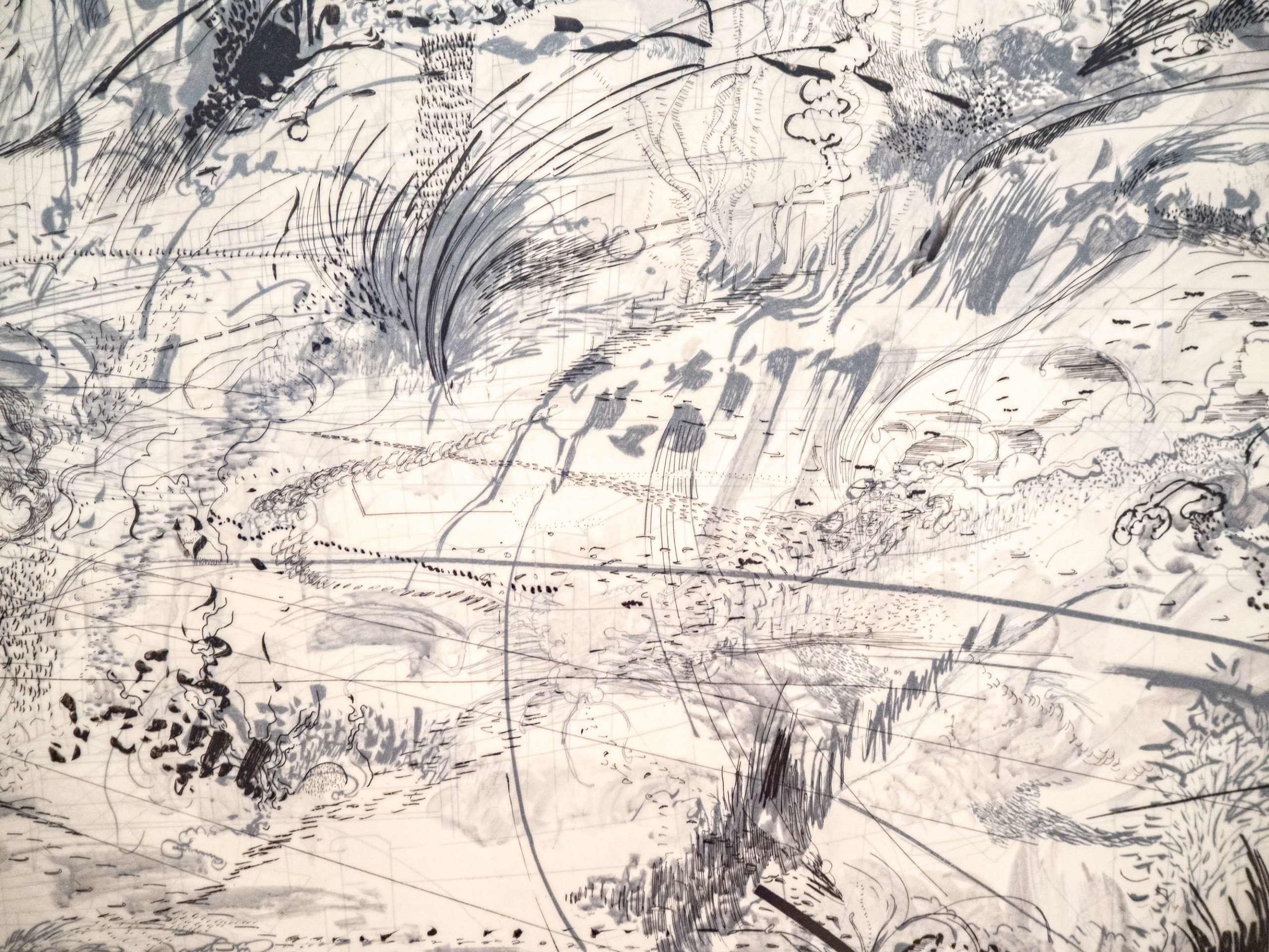 REVIEW: Julie Mehretu, New Museum of American Art | Nightingale